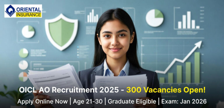 OICL AO Recruitment 2025 Notification OUT, Registration Start