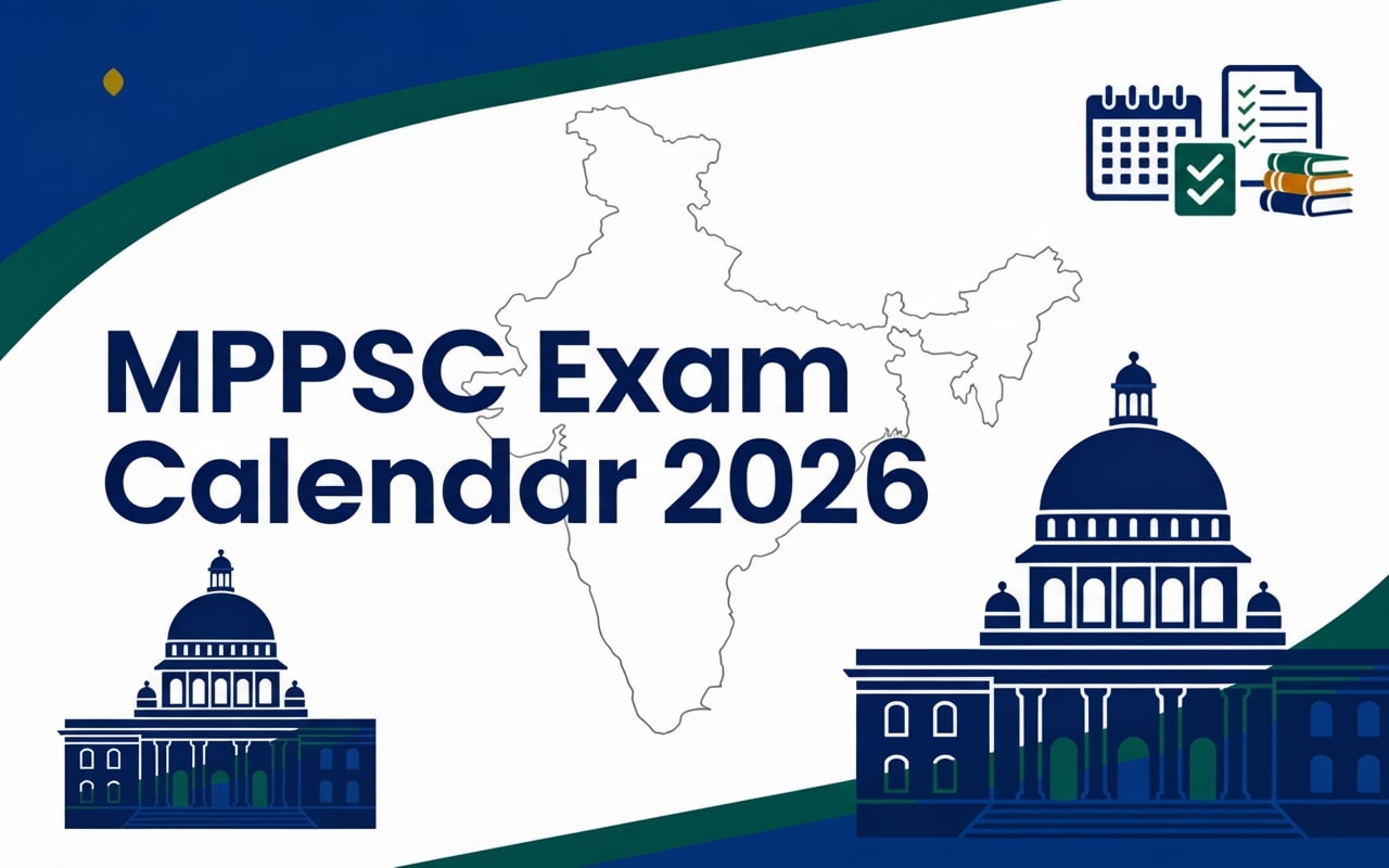 MPPSC Exam Calendar 2026 PDF Released @mppsc.mp.gov.in
