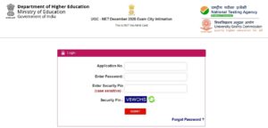 UGC NET December 2025 Exam City Intimation Slip Released @ugcnet.nta.ac.in